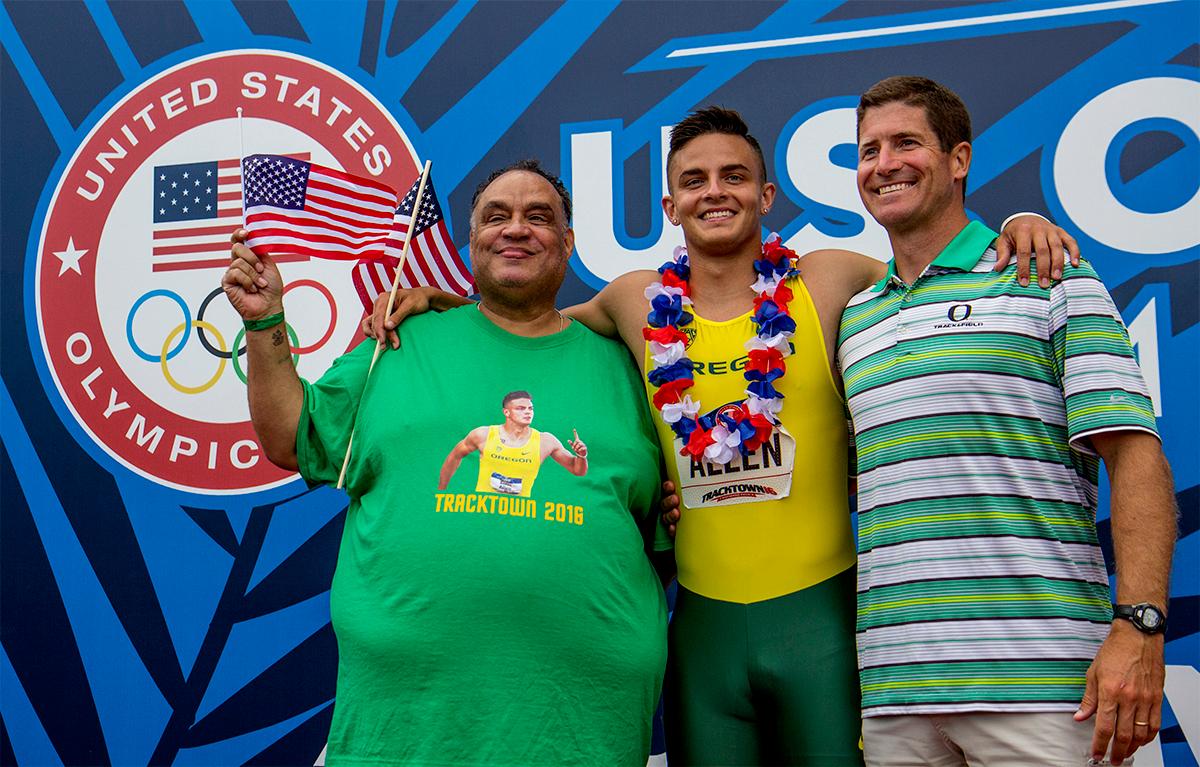 Duck's big day: Oregon star earns trip to Rio in 110 hurdles | KMTR