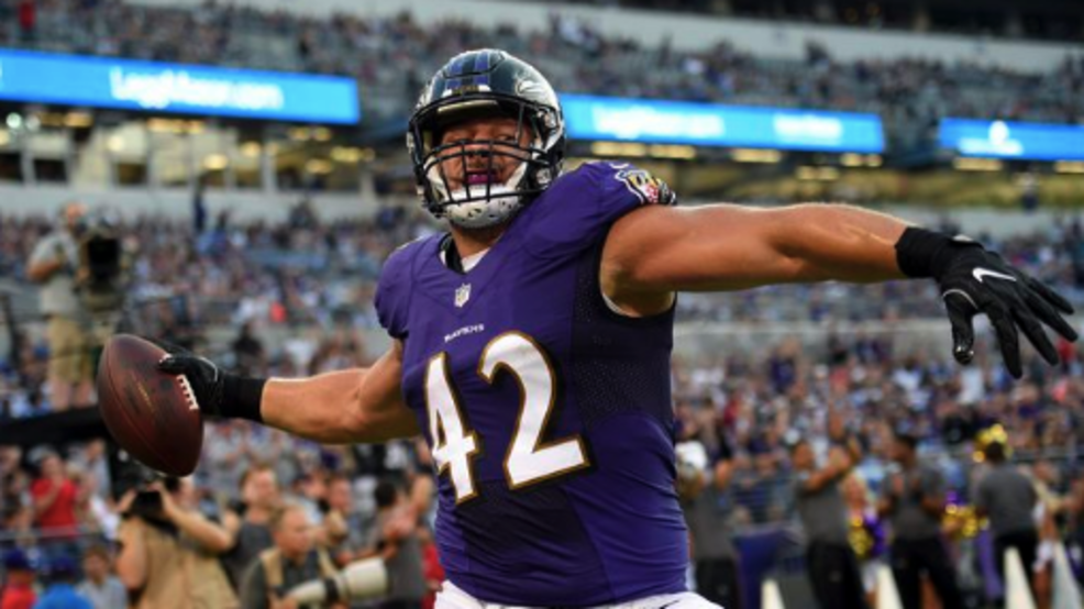 The 300 pound defensive lineman that helps Ravens offense roll | WHAM