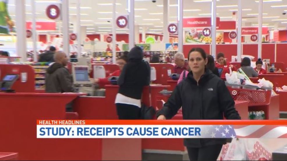Study: Receipts found with potential cancer-causing chemical | WPEC